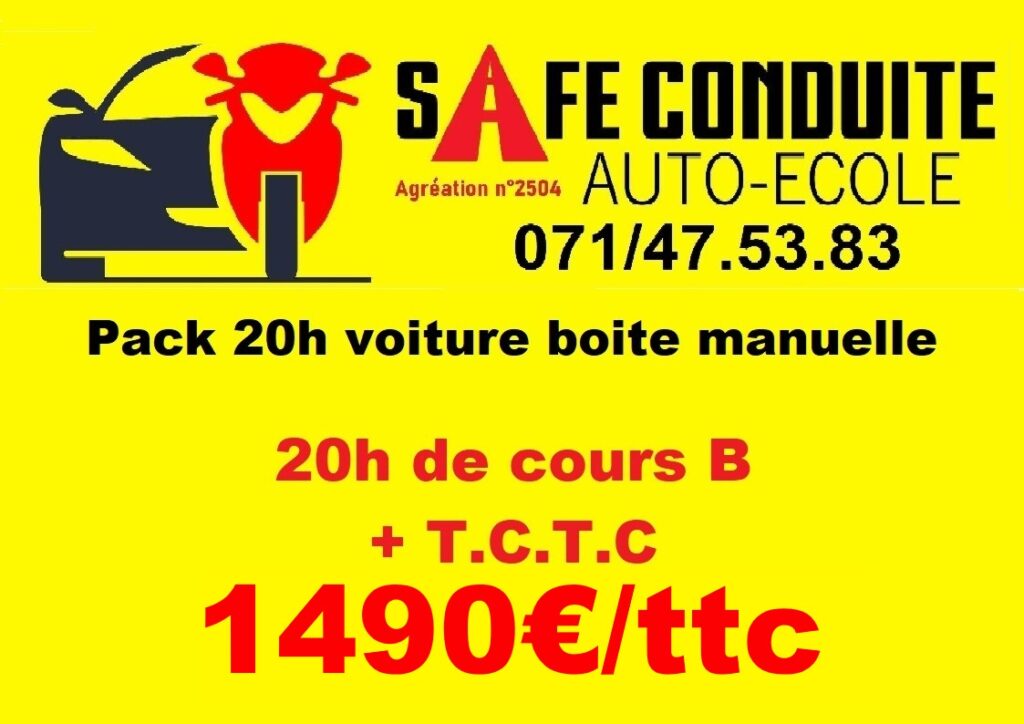 AUTO-ECOLE SAFE CONDUITE AGREATION N° 2504 – AUTO-ECOLE – AGREATION N° 2504